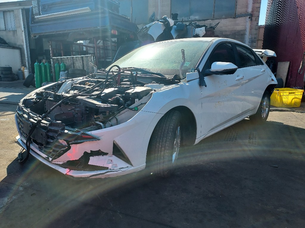 KMHLM41EEMU042989, 2021 Hyundai Avante Cn7 on Auction Wini